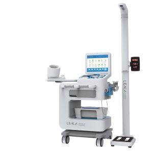 Quality 15-inch Touch Screen Multi-function Health Checkup Kiosk with BIM Body Height for sale