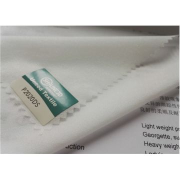 Quality Two Side Coating Fusible Woven Interlining And Interfacing Good Handfeeling for sale