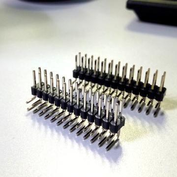 Quality 1.27mm Pitch Dual Row Pin Header for sale