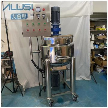 Quality Small Liquid Soap Shampoo Making Machine Liquid Detergent Cleanser Homogenizer for sale