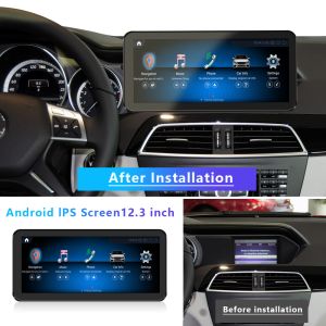 Quality Qualcomm 8 Core Cars Head Unit 12.3 Inch Navigation Universal Car Multimedia for sale