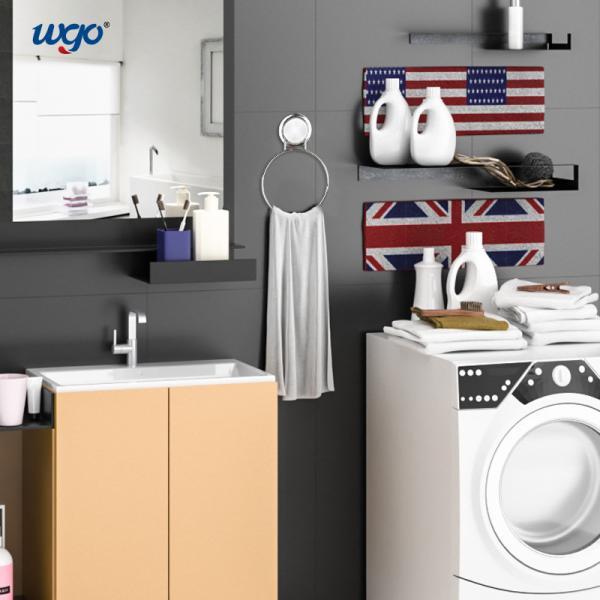 Quality Stainless Steel Fitting Bathroom Towel Holder Suction Mounted Strongly Holding for sale