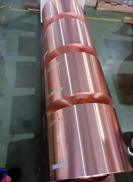 Quality 0.55mm Thickness Battery Copper Strip Copper Sheet Coil Tape for sale