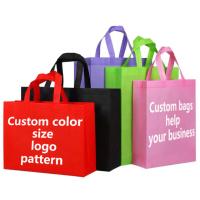 Quality Spunbond Non Woven Bag Environmental Regeneration Foldable Customizable with for sale