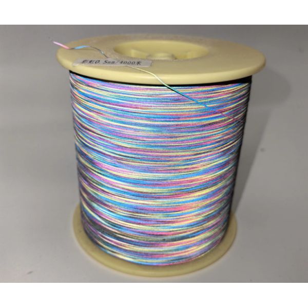 Quality High Visibility Rainbow Reflective Yarn Reflective Thread For Sewing Clothing for sale