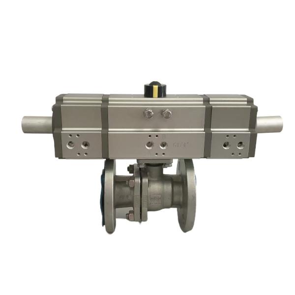 Quality 3 position pneumatic rotary actuators 0-180 degree pneumatic actuators pneumatic actuator control valves for sale