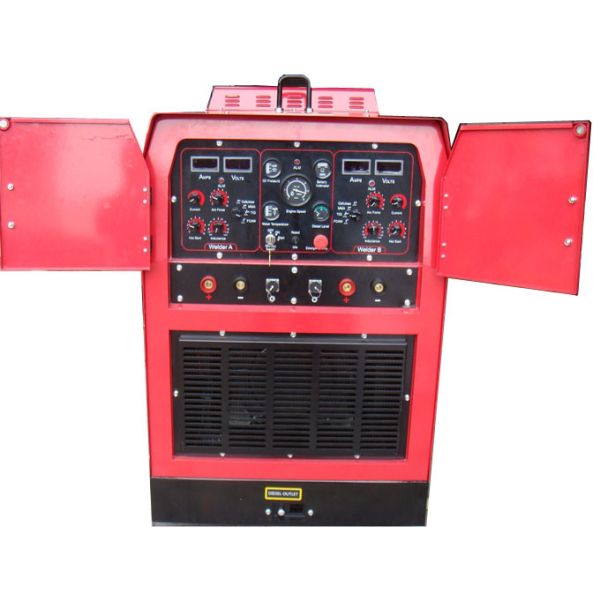 Quality WD800 Portable Diesel Welder Generator Electric Start 400Ax2 Dual Welding Machine for sale