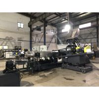 Quality High Efficiency Single Screw Plastic Extruder VA PE with High Filler 800kg per for sale