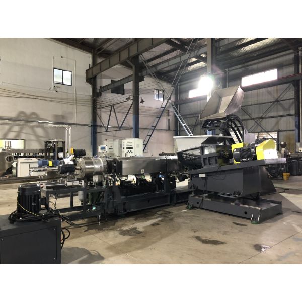 Quality High Efficiency Single Screw Plastic Extruder VA PE with High Filler 800kg per Hour for sale