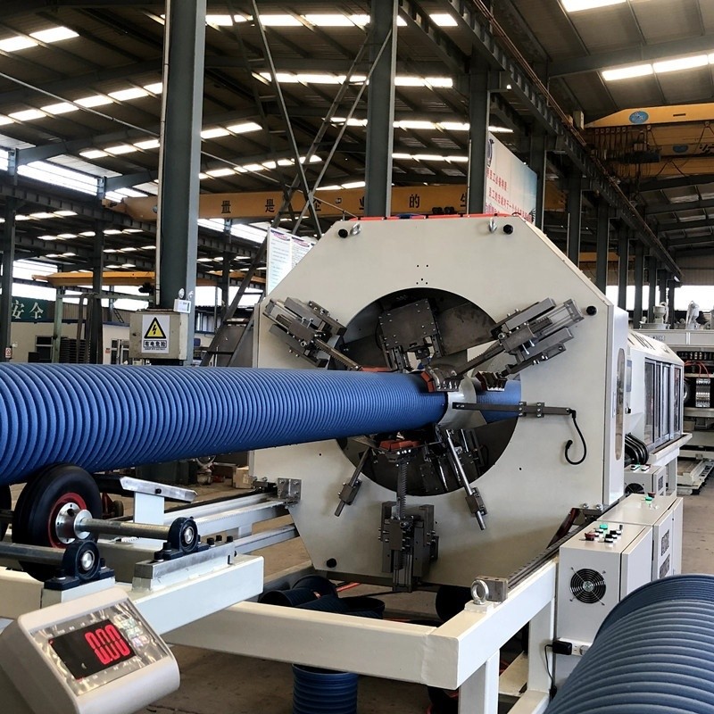 Quality Easy Operation Automatic Corrugated Tube Machine PP Drainage Pipe Production for sale
