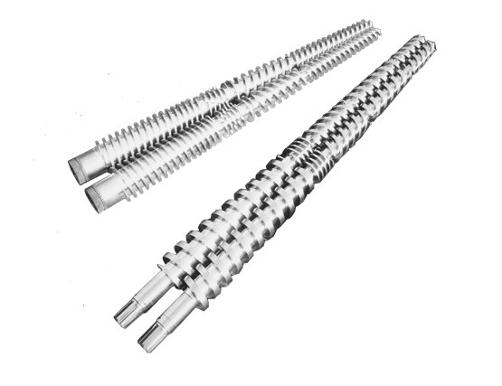 Quality Bimetallic / Nitrided Conical Twin Screw Barrel For Extruder for sale