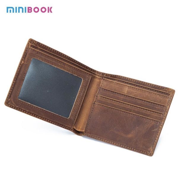 Quality Minibook Creative Fashion Card Holder Multi Function Clip Wallet and Genuine for sale