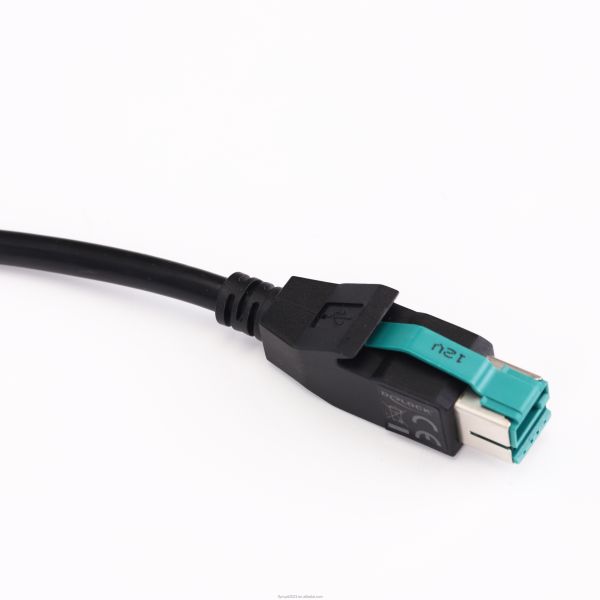 Quality 12V 24V Powered USB Printer Cable 12V To 2X48P 1M-5M UL20276 for sale