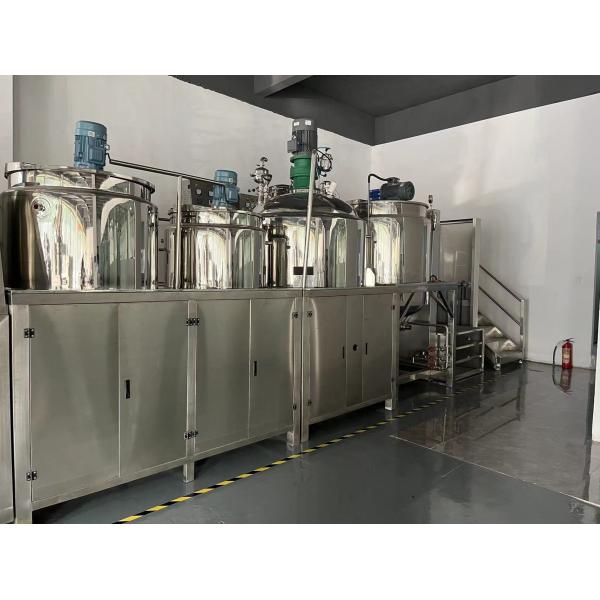 Quality Food Antirust Vacuum Emulsifying Mixer Machine Multifunctional Durable for sale
