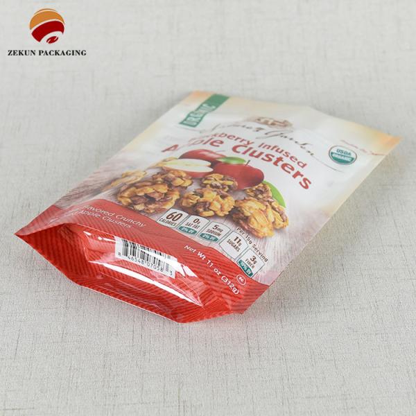 Quality PET/AL/PE Custom Printed Resealable Food Bags Stand Up Tear Resistance for sale
