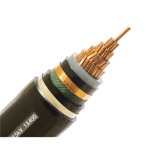 Quality Black 110kV XLPE High Voltage Underground Cable 50mm For Construction for sale