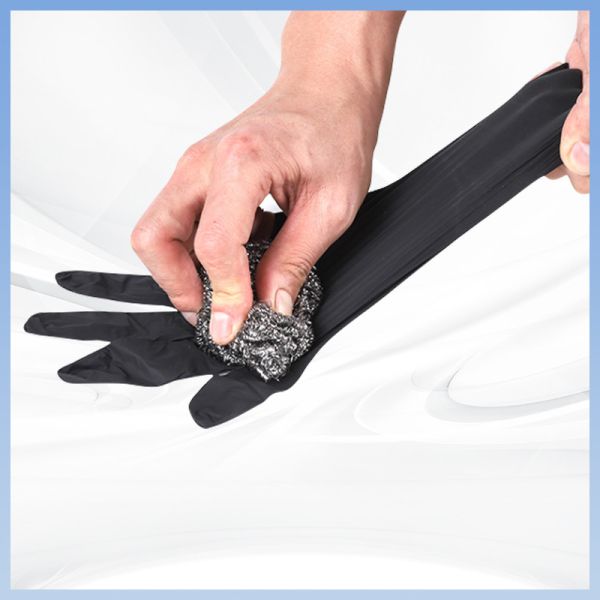 Quality Lightweight Comfortable Synthetic Nitrile Gloves Oil Resistant for sale