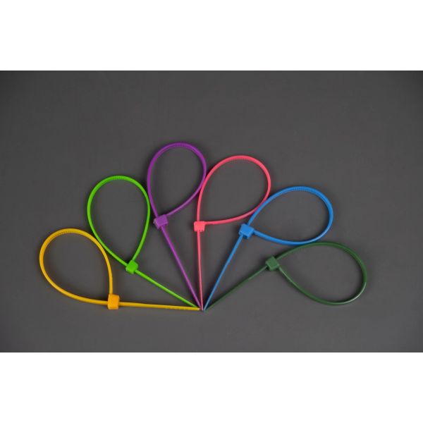 Quality 5 Series Self Locking Nylon Cable Ties Industrial Strength Zip Tie for sale