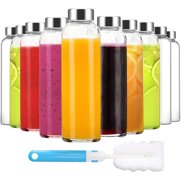 Quality 150ml 250ml 500ml 1000ml Glass Bottle Swing Top Wine Bottles Decal Glass for sale