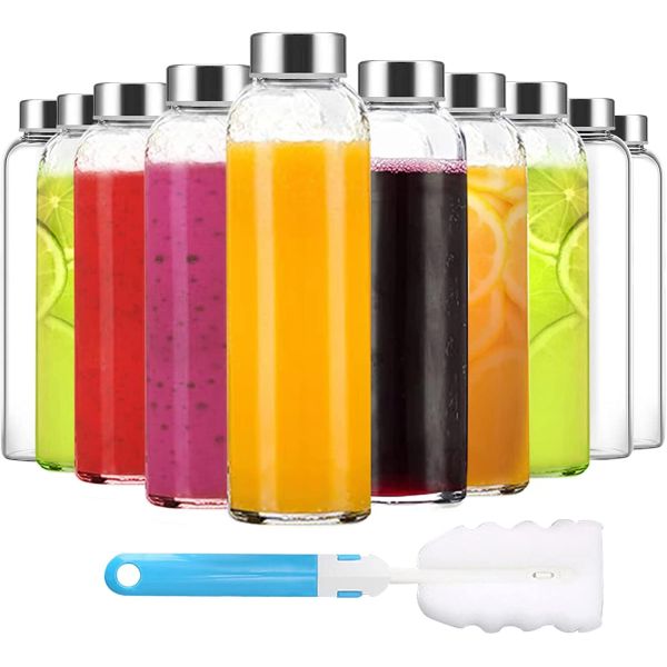 Quality 150ml 250ml 500ml 1000ml Glass Bottle Swing Top Wine Bottles Decal Glass Products for sale