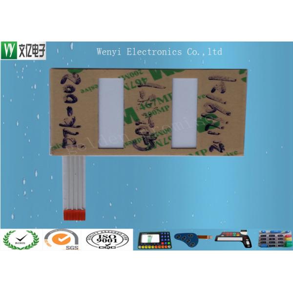 Quality Touch Force Sensor Membrane Touch Switch / PET Membrane Switch Keypad for sale