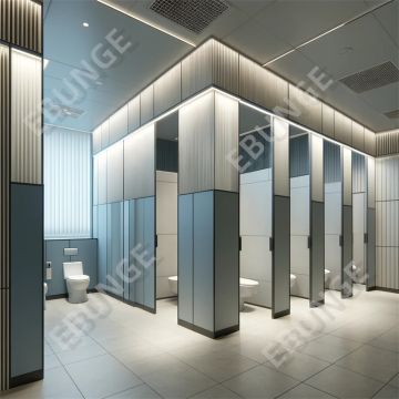 Quality Scratch Resistant Laminate Bathroom Vanity Partitions with Full Privacy for sale