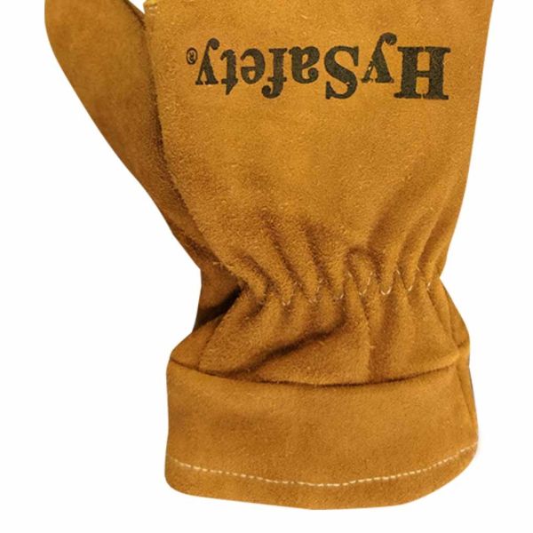Quality NPFA1977 Dexterity Gauntlet Firefighter Gloves , Leather Wildland Fire Gloves for sale