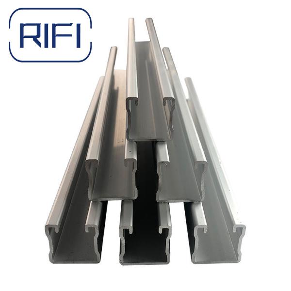 Quality 0.8mm-3mm Thickness Silver Strut Channel for Sturdy and Durable Structural for sale
