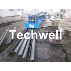 Quality Automatic C & Z Purlin Roll Forming Machine Interchangeable with 17 Main Rollers for sale