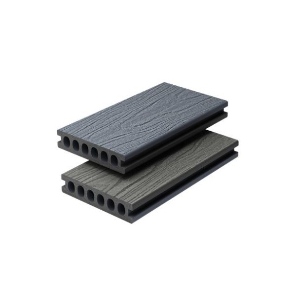 Quality 6 Round Hole 138 X 23 Capped Composite Decking Brushing Recycled Plastic Decking for sale