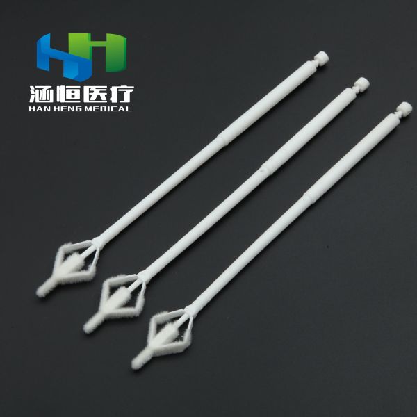 Quality Cervical Specimen Collection 180mm White Cervix Broom for sale