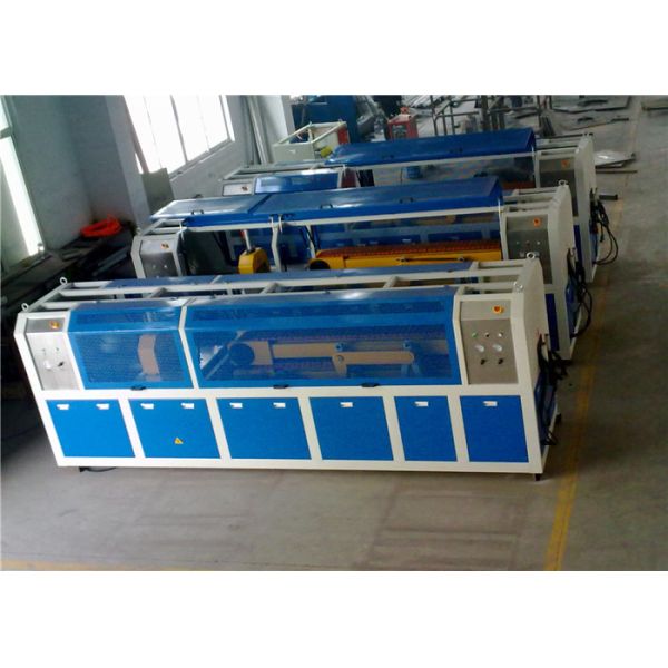 Quality Plastic / WPC Profile Extrusion Line , Low Noise PVC Door Making Machine for sale