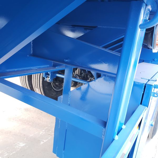 Quality Steel Second Hand Flatbed Trailers 40 Feet 3 Axle 40 Ton for sale