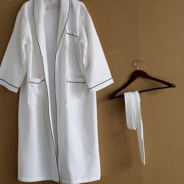 Quality Breathable Terry Towelling Bath Robe Machine Washable For Adults for sale