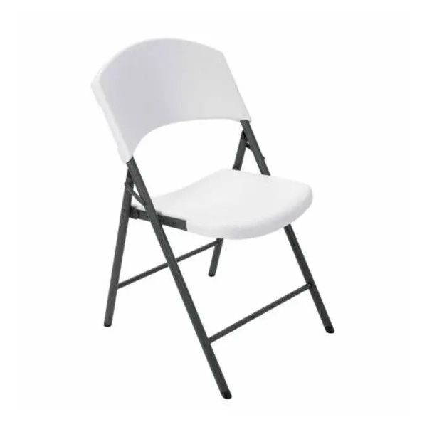 Quality Wedding HDPE Folding Chair White Plastic Folding Chairs For Hotel Restaurant for sale
