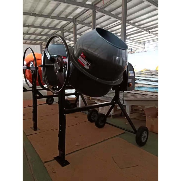 Quality 160L Mini Concrete Mixer Machine Yellow Cement Mixing Machine for sale