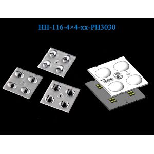 Quality Easy Install Square Lens 50×50mm 13 Types Beam Angles High Efficiency Area for sale