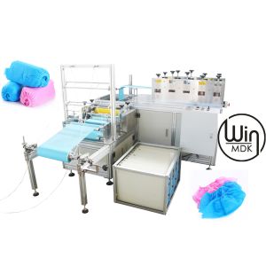 Quality AC220V Boots Cover Making Machine , 50Hz Overshoes Making Machinery for sale