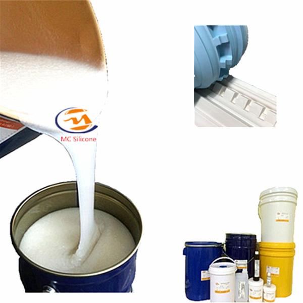 Quality Architectual Polycondensation Cure Rubber Silicone Liquid 35 Shore A for sale