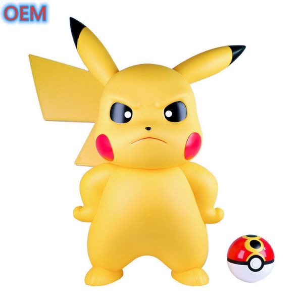 Quality Custom 3d Plastic Cartoon Animal Anime Figures Toys OEM Design PVC Plastic Figures Toys for sale