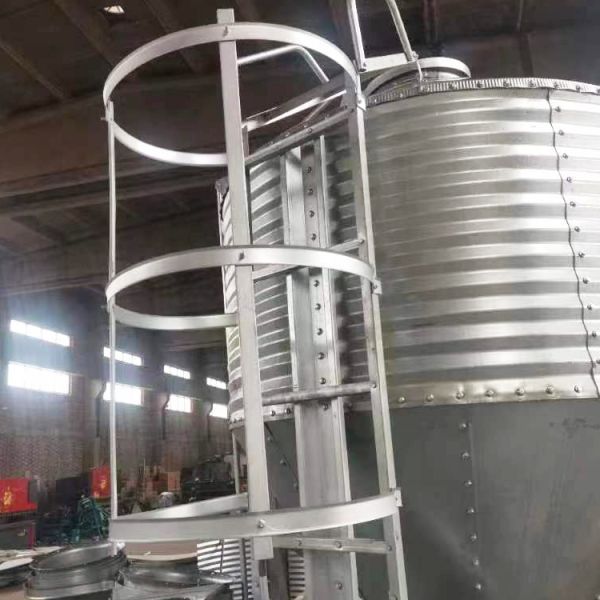 Quality Corrugated Grain Storage Silo Wall Sheet Roll Forming Machine Metal Galvanized Steel for sale