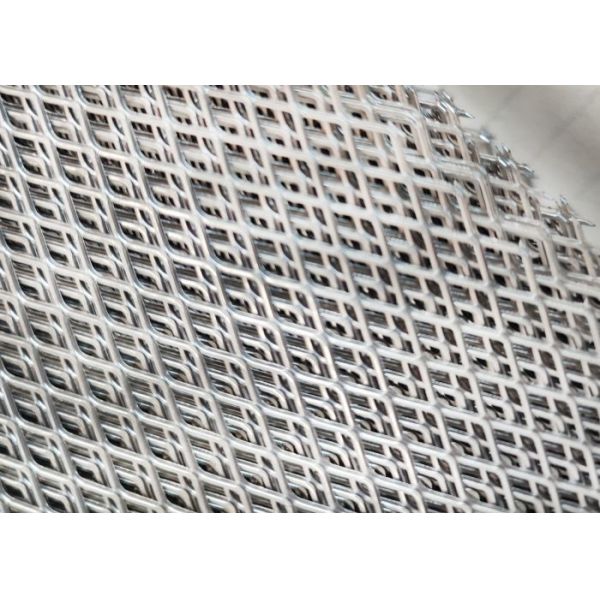 Quality Flat 1X2m 2mm Thickness Expanded Metal Mesh For Construction for sale