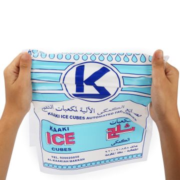 Quality Drawstring LDPE 11inch*20inch Reusable Ice Bags Custom Size for sale