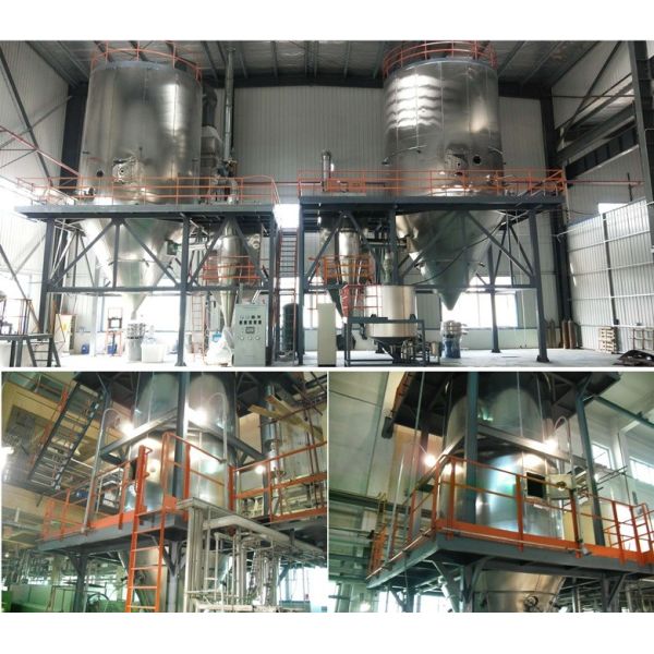 Quality Cocurrent Flow Pressure Spray Dryer Granulation Atomizer Drier Granule 2000kg/H for sale