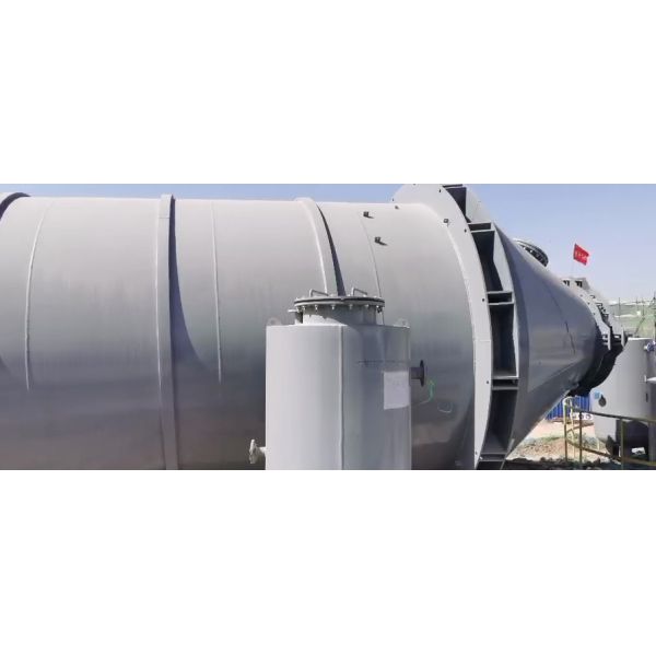 Quality 5.6m Lime Storage Tank , Stainless Steel Lime Dosing System for sale