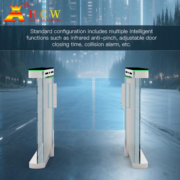 Quality Office Building Speed Turnstile Gate with 2 Million Trouble-Free Operation Times for sale