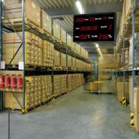 Quality Industrial Temperature Humidity Time Display Meter With External Probe for sale