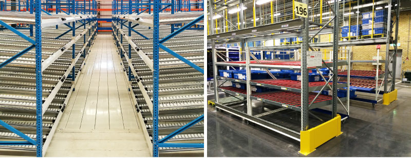 Carton Flow Rack Warehouse Storage Rack
