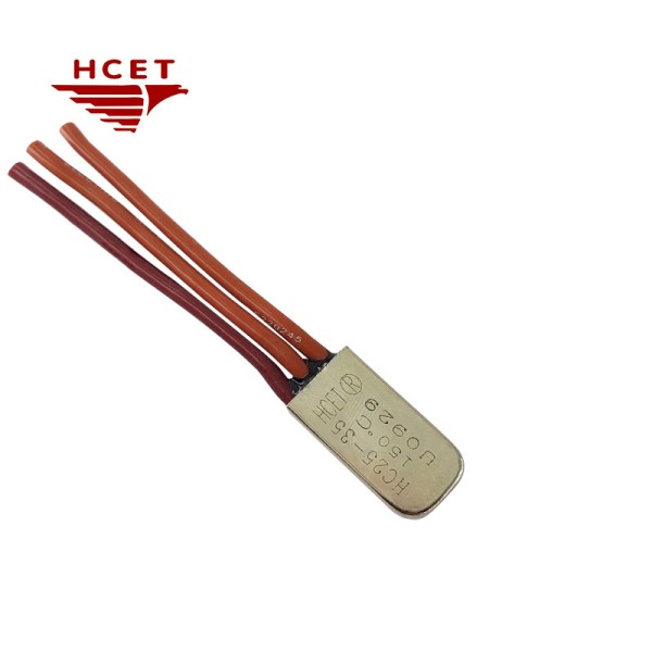 Quality Customized 25A Bimetal Thermal Cutoff Switch 70℃-160C Temperature Range for sale