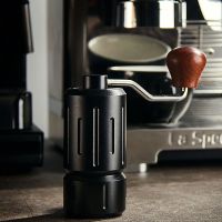 Quality STAINLESS STEEL Portable Coffee Grinder for Modern Style Metal Utensils and Wood for sale